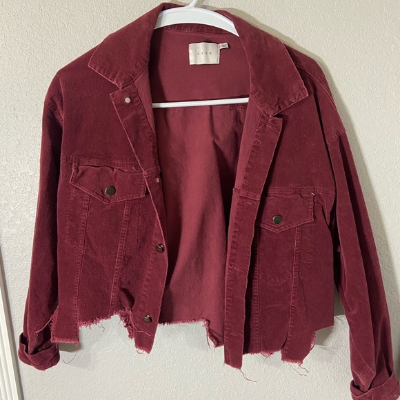 Lush | Jackets & Coats | Lush Denim Corduroy Jacket | Poshmark